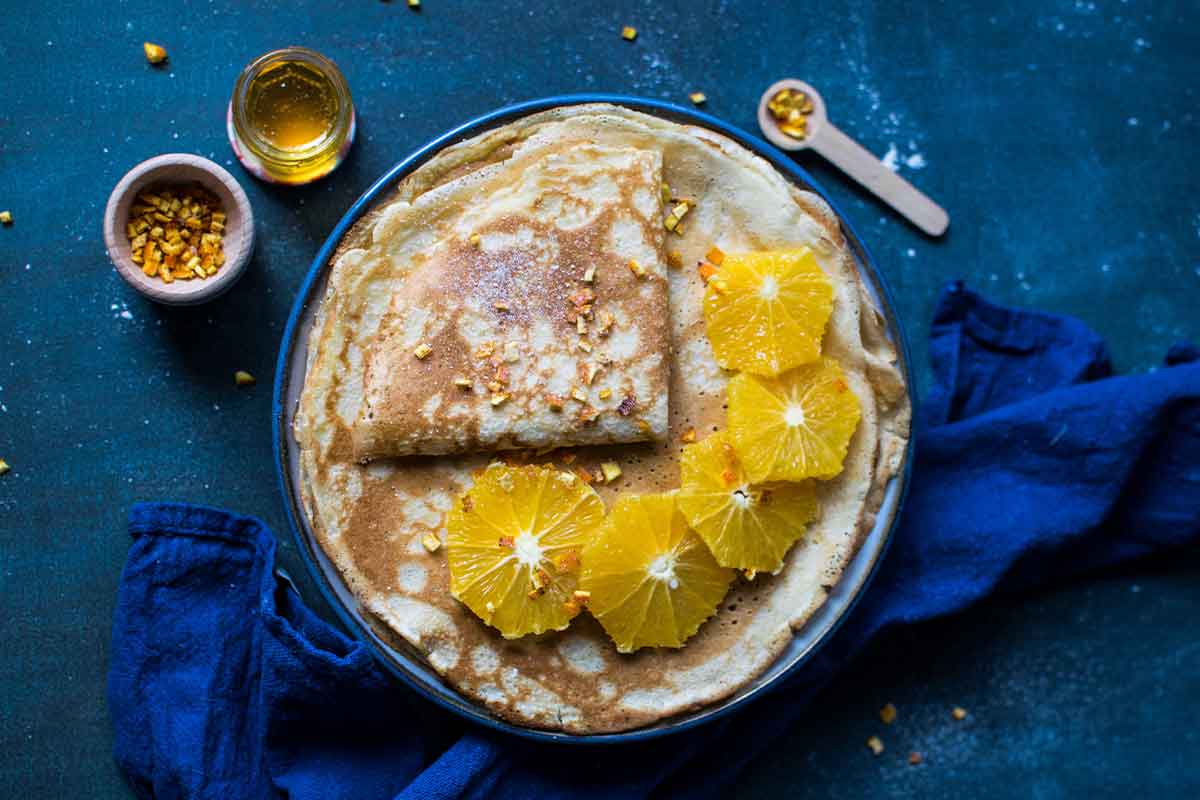 Crêpes vom Grill – dank Grillpfanne - SANTOS Grill Magazin