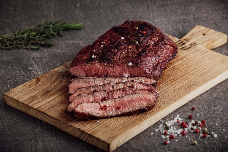 Black Angus Flat Iron Steak – Kerntemperatur und Nährwerte - SANTOS ...