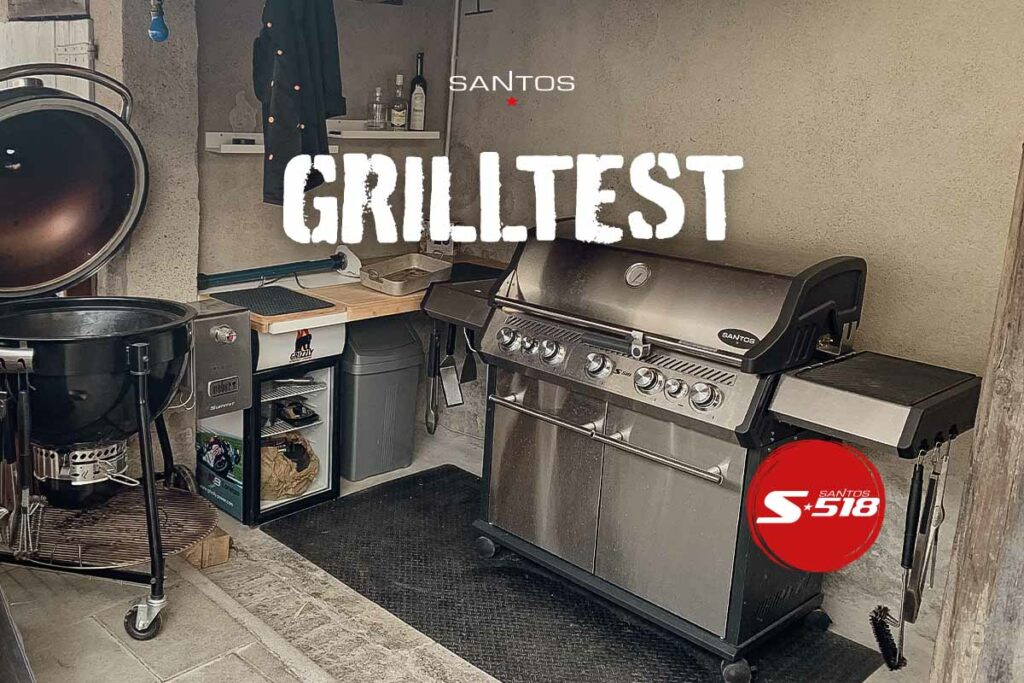 Grilltest: Der "Gigant" SANTOS S-518