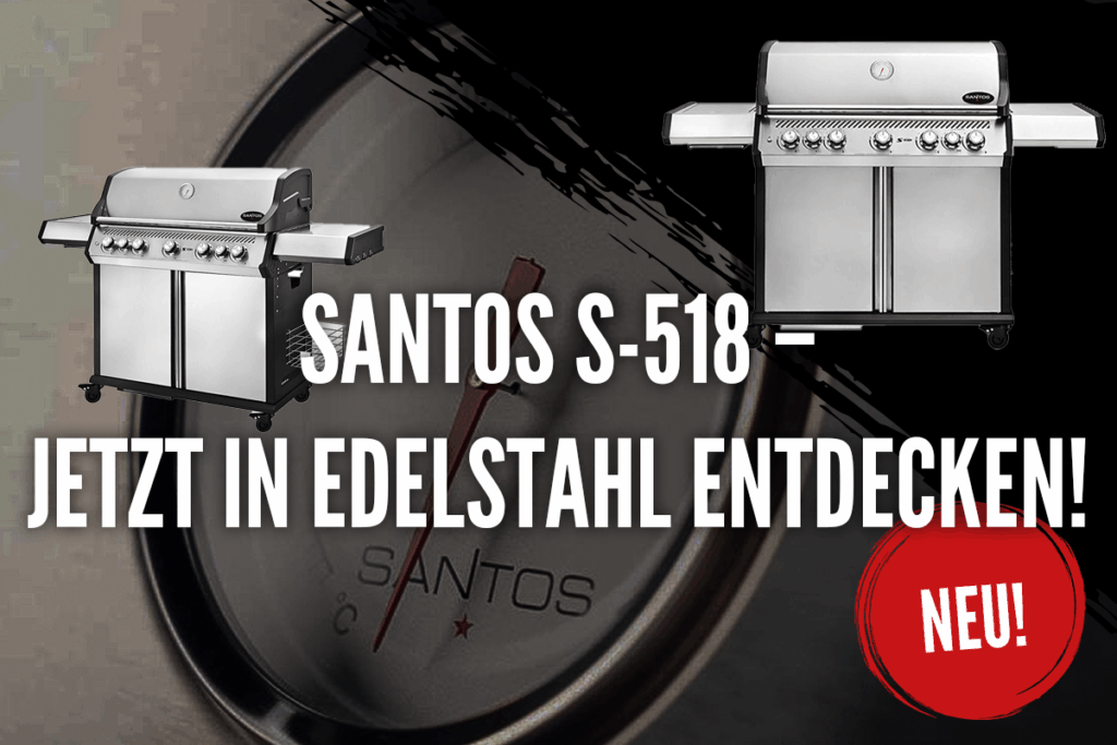 SANTOS S-518 Pro in Edelstahl: jetzt entdecken!