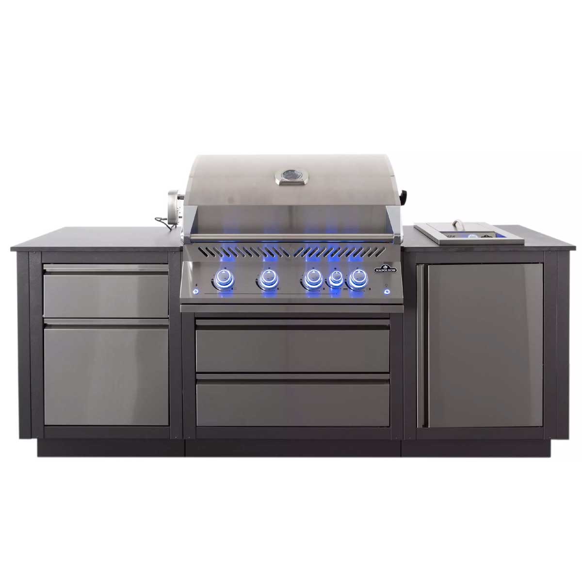 Napoleon Oasis Compact 105 Outdoor Küche mit Einbaugrill BIG32 und ...