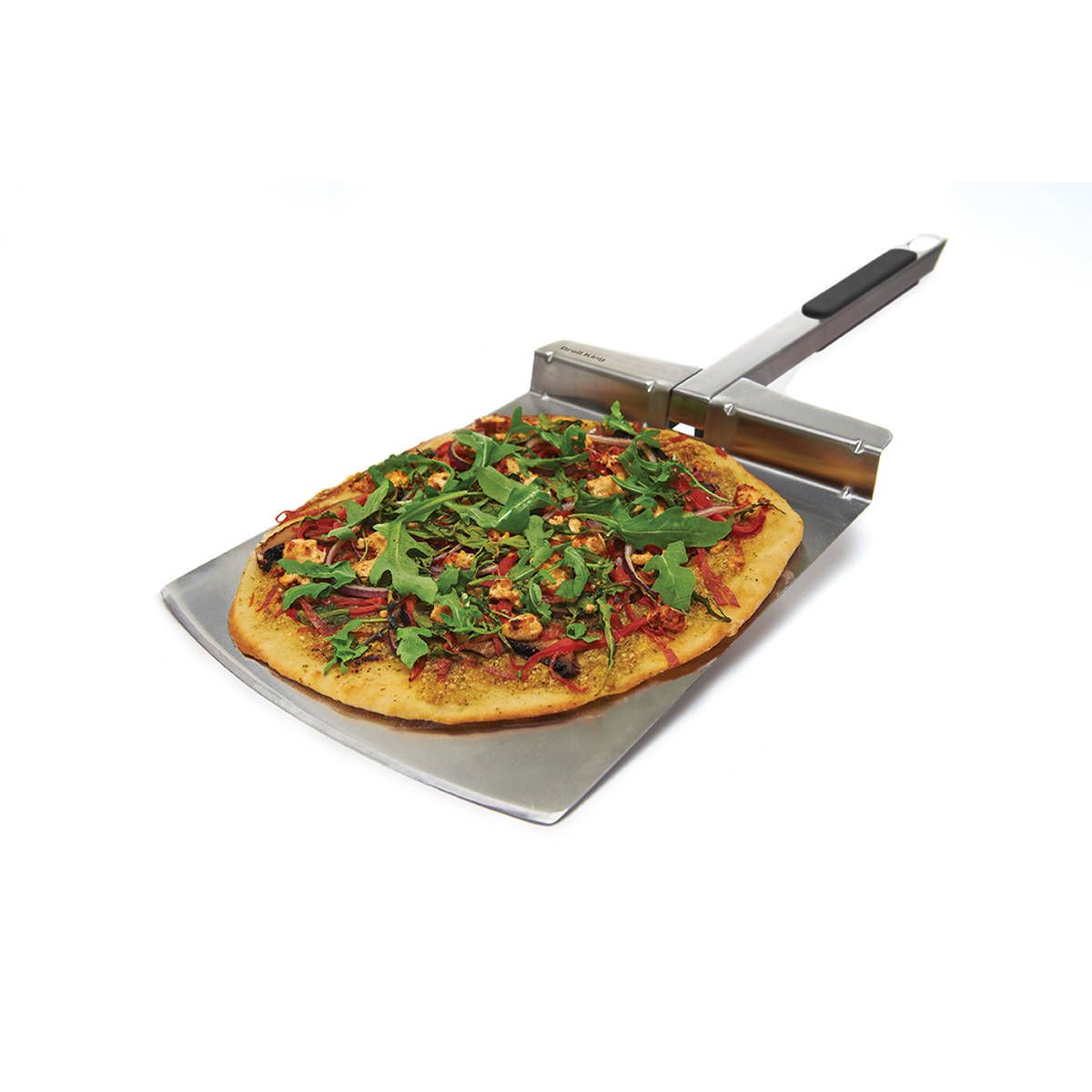 Broil King Pizzaschieber - Edelstahl | Gesamtlänge 64,5 cm | Breite 25 ...