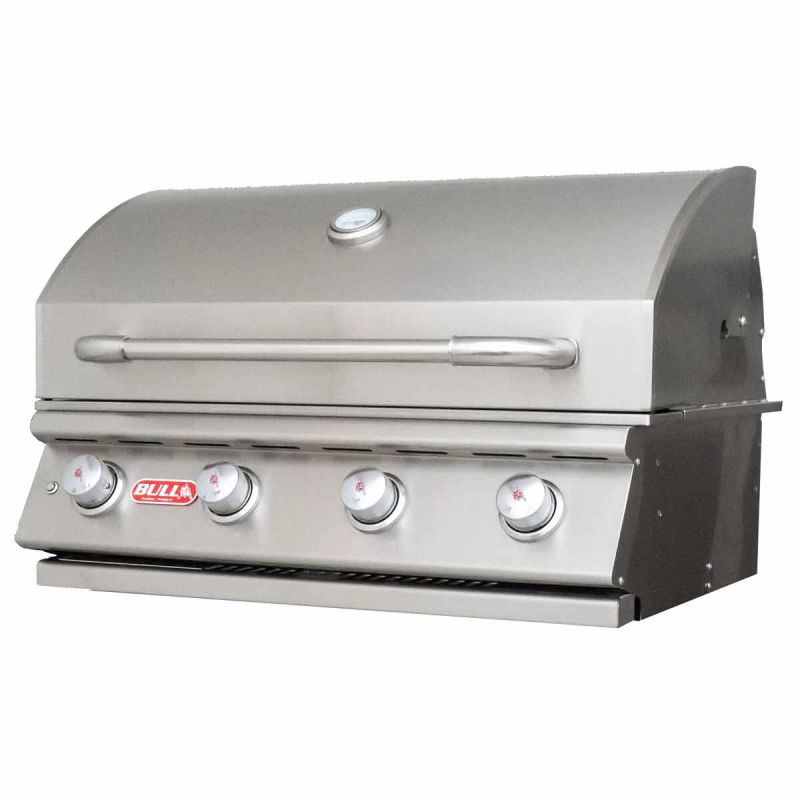 Edelstahl Gasgrill 4 Brenner