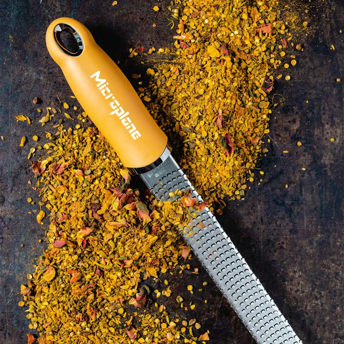 Microplane Premium Reibe / Senfgelb