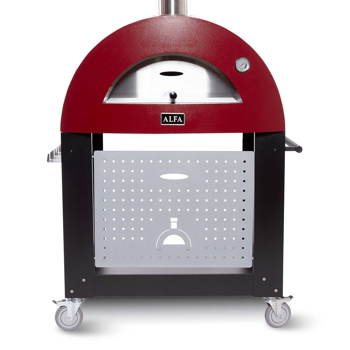 Alfa Forni Gas Pizzaofen Moderno 2 Pizze Antikrot | Hybrid