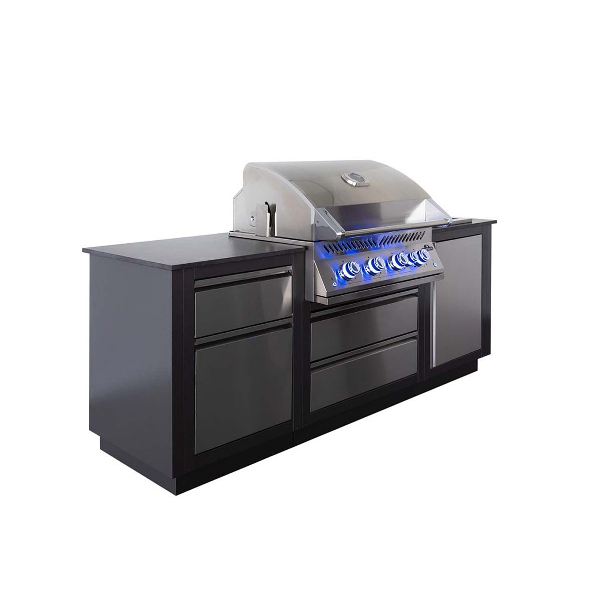 Napoleon Oasis Compact 105 Outdoor Küche mit Einbaugrill BIG32 und ...