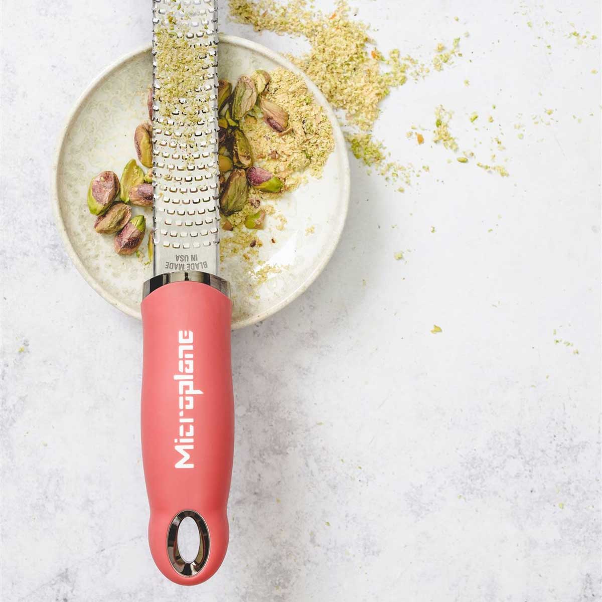 Microplane Premium Reibe / Lippenstift Pink